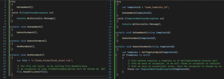 Working with Exceptions in C#/.NET. | Youssef Sellami